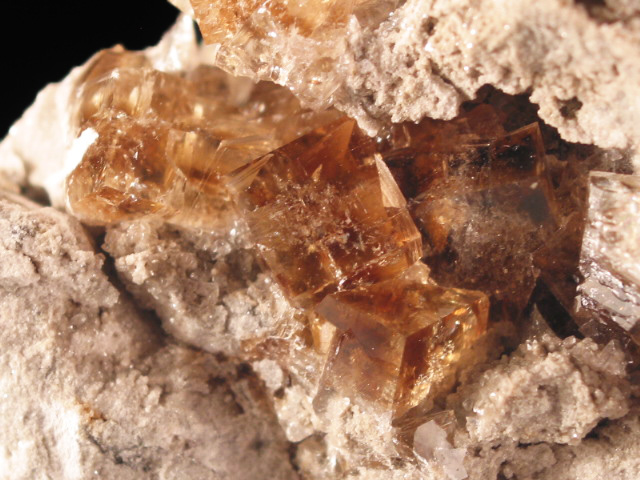 Fluorite-Clay Center States - Mineral Specimen for Sale